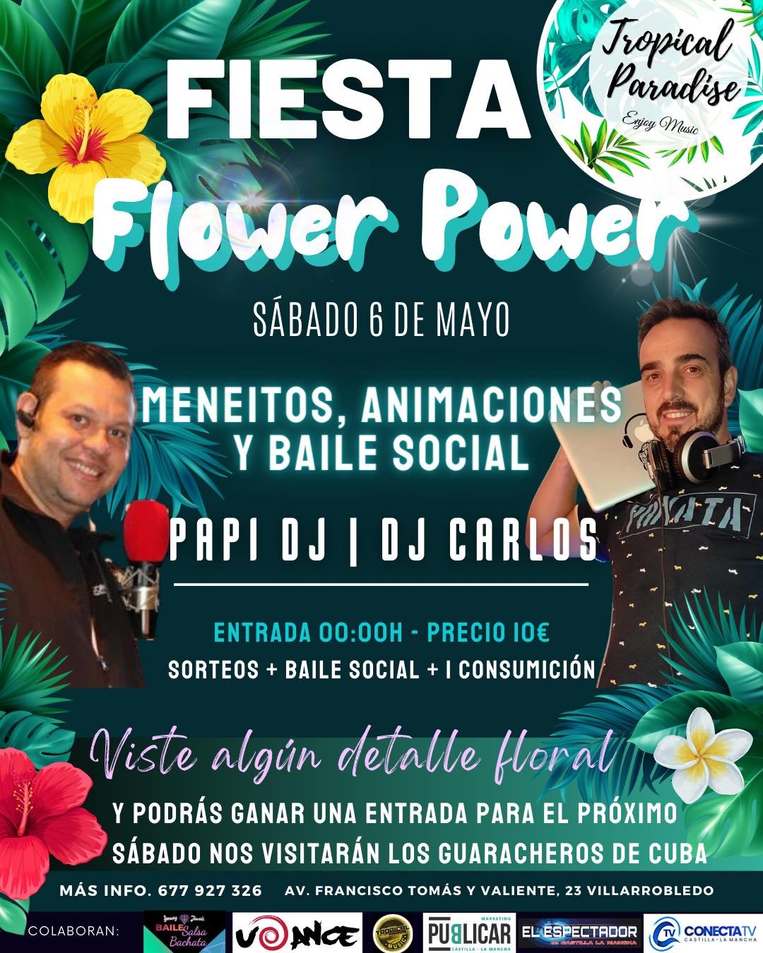 FIESTA FLOWER POWER EN TROPICAL PARADISE VILLARROBLEDO « El Espectador ...